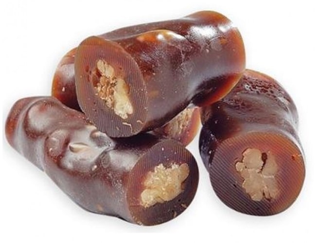 Turkish Natural Dried Fruit Pulp with Walnut Sausage Buy | GrandBazaarist