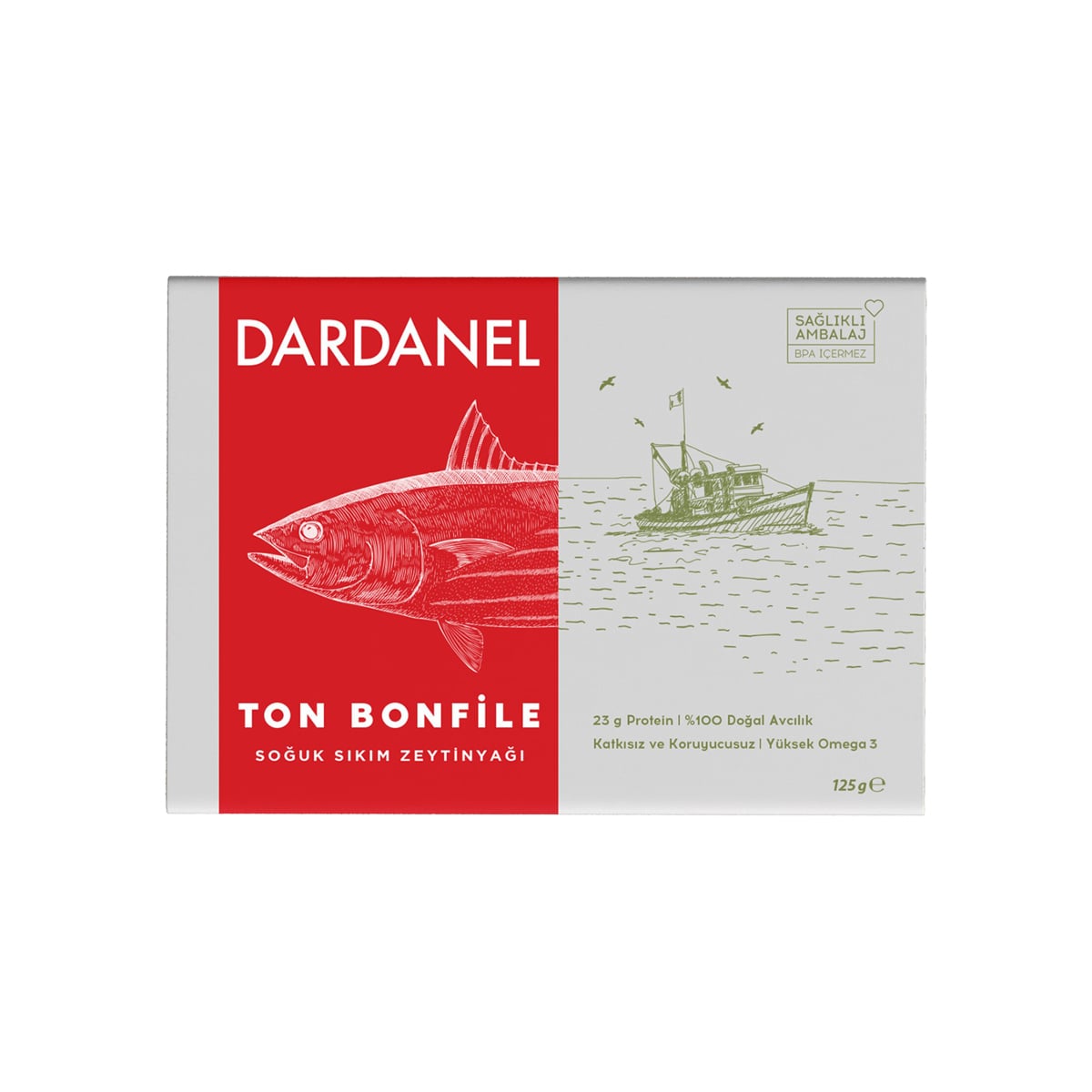 Dardanel Canned Fillet Tuna Fish with Olive Oil 125g (4.40oz) » Buy ...