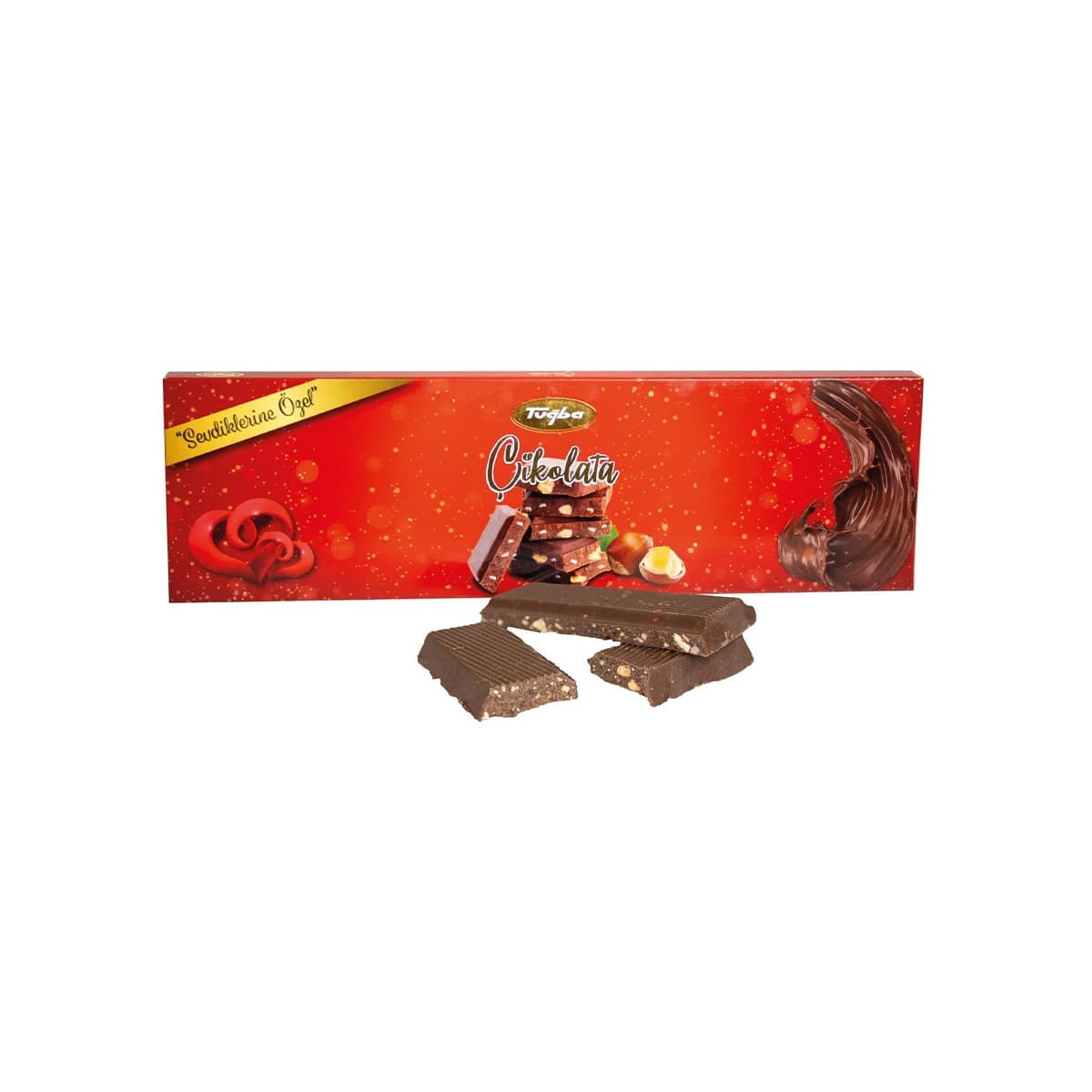 Tugba Breakup Chocolate with Hazelnut 210 gr (7.40oz) • Grand Bazaar ...