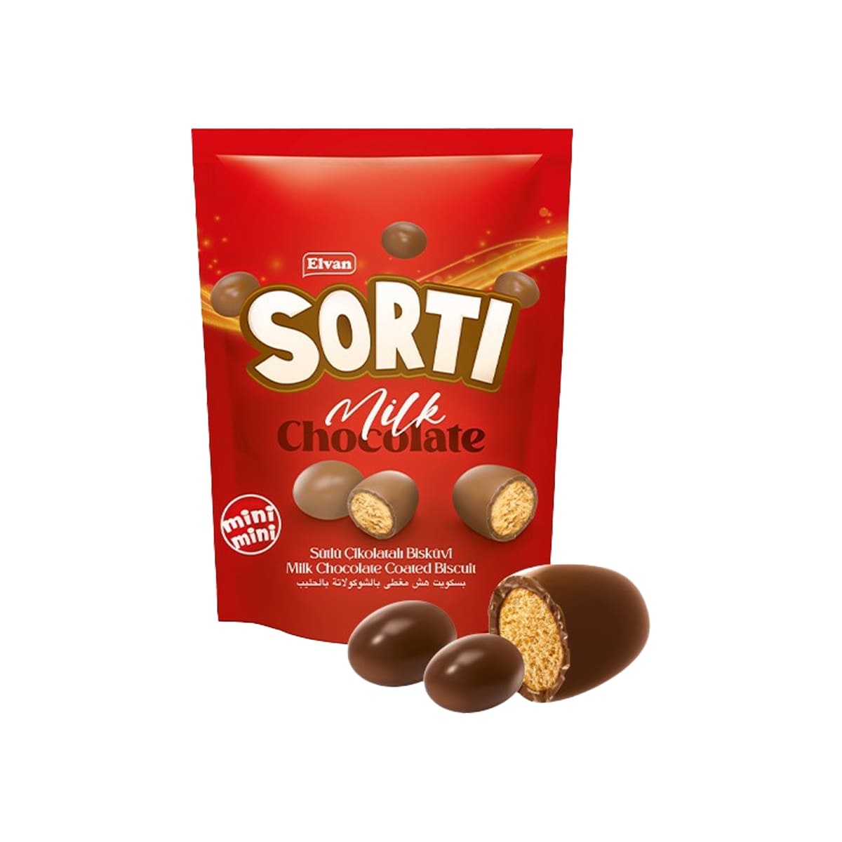 Elvan Elvan Sorti Maitosuklaalla päällystetty keksi 150 g (5.29oz ...